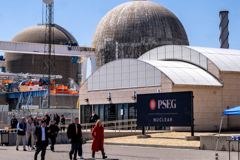 Gov. Mikie Sherrill signed a law at a Salem nuclear plant that she ...