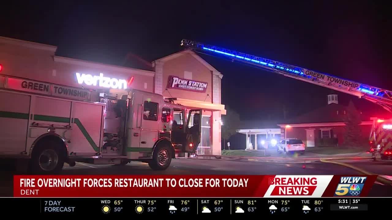 Overnight fire forces closure of Dent sandwich restaurant