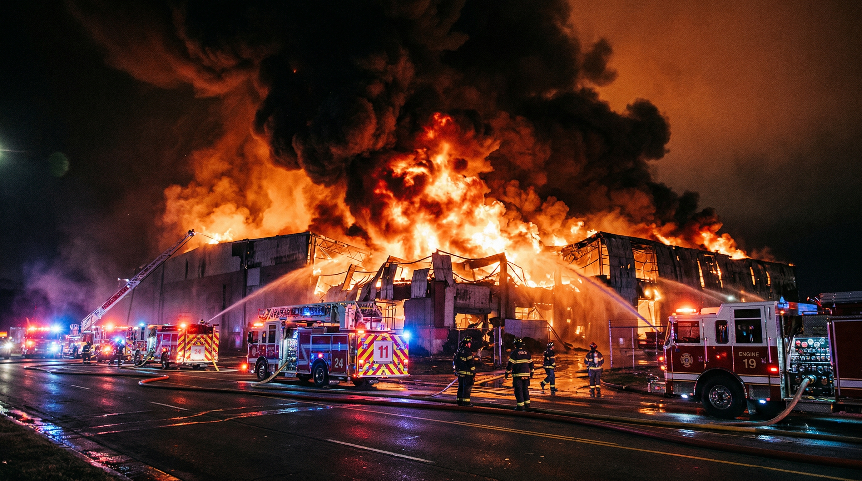 Arson destroys 1.2M-square-foot toilet paper warehouse serving 50 ...
