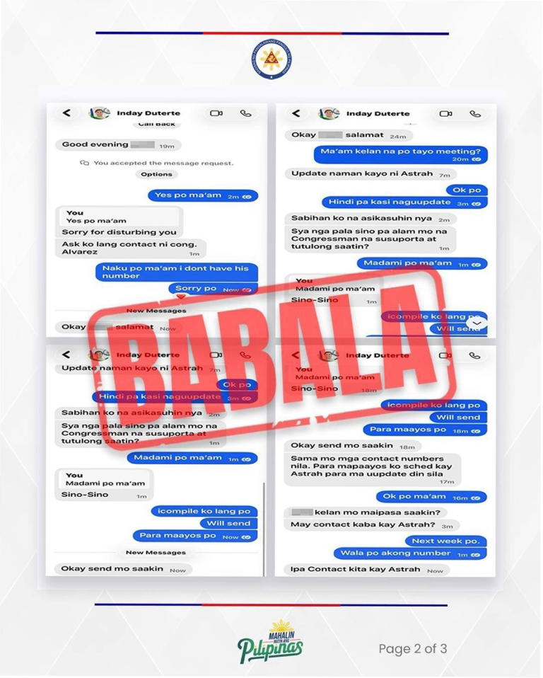 Sara warns against fraudulent activities allegedly under her name