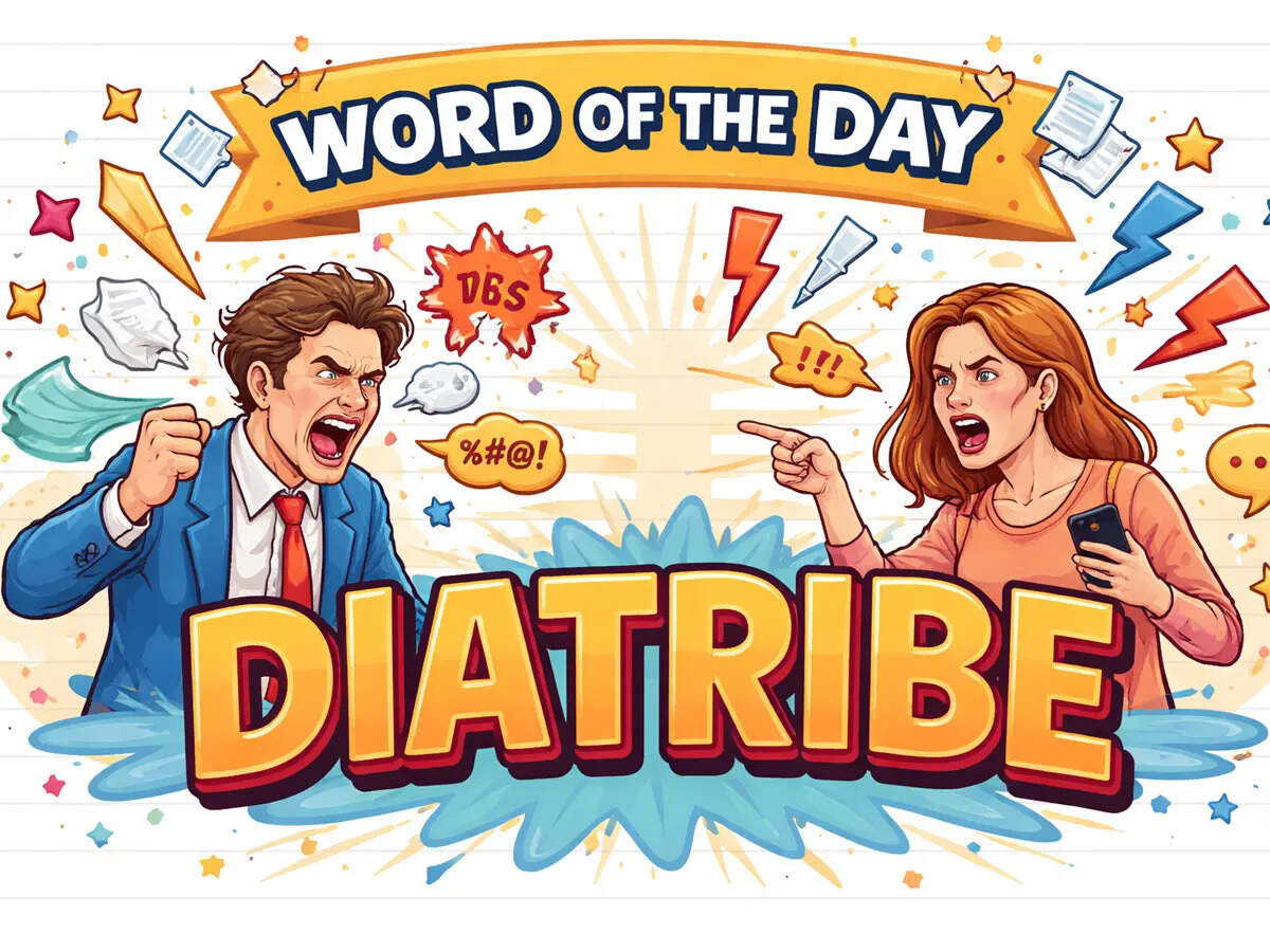 Word of the day: Diatribe