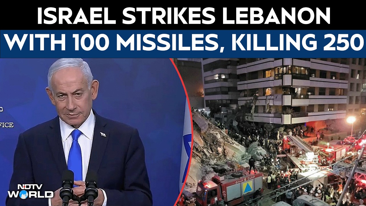 Lebanon strike | Israel rocks Lebanon with 100 missiles in 10 minutes ...