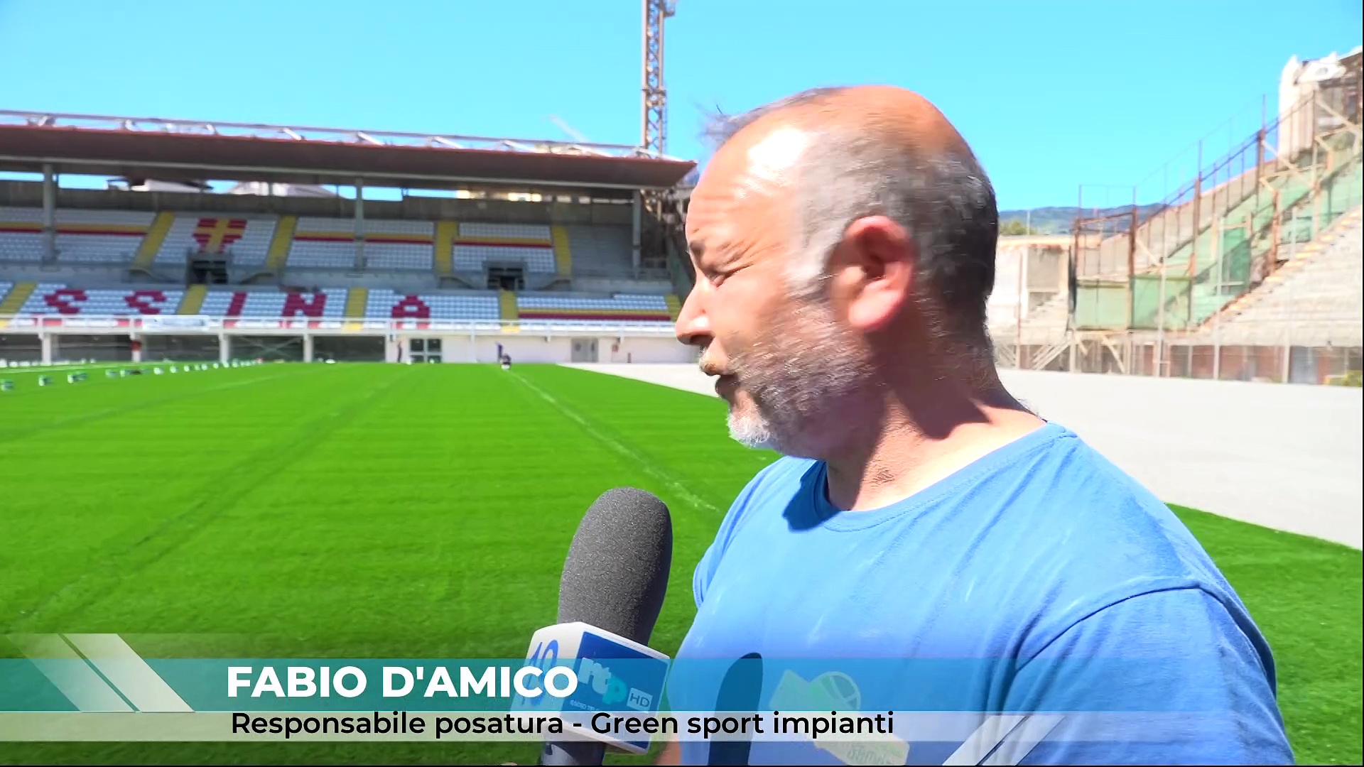 Stadio Celeste, ecco il nuovo prato