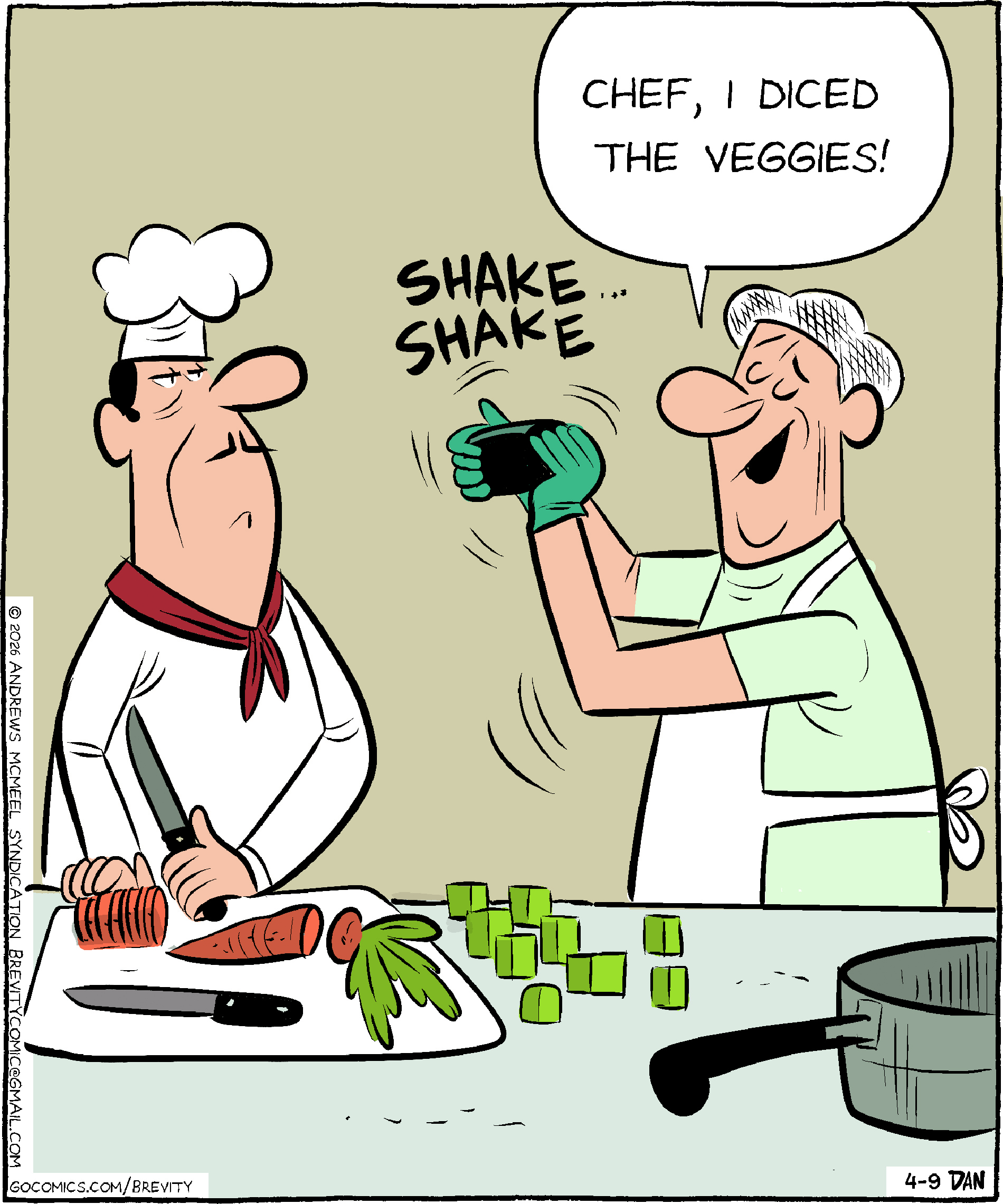 Brevity by Dan Thompson