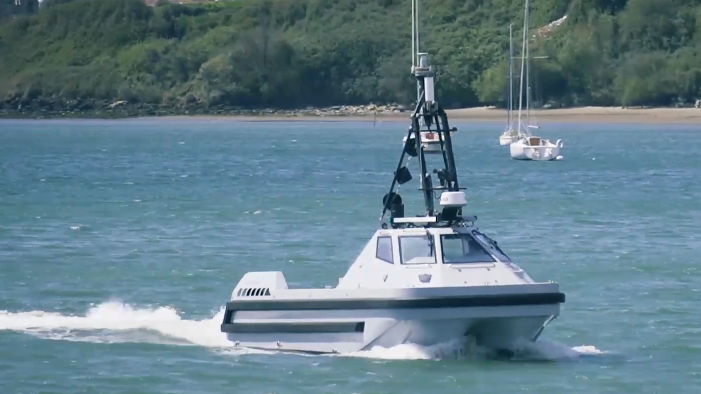 Royal Navy receives new autonomous minesweeping system