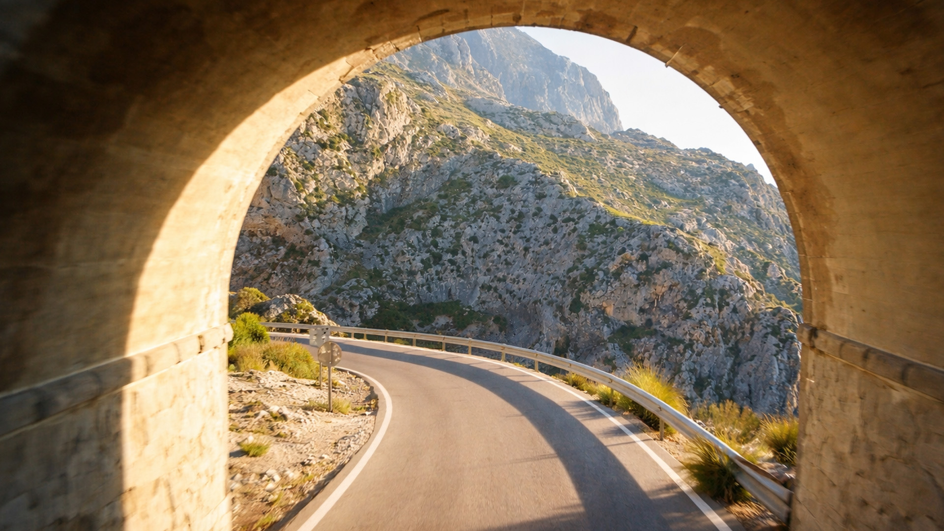 Would you drive through this tunnel?