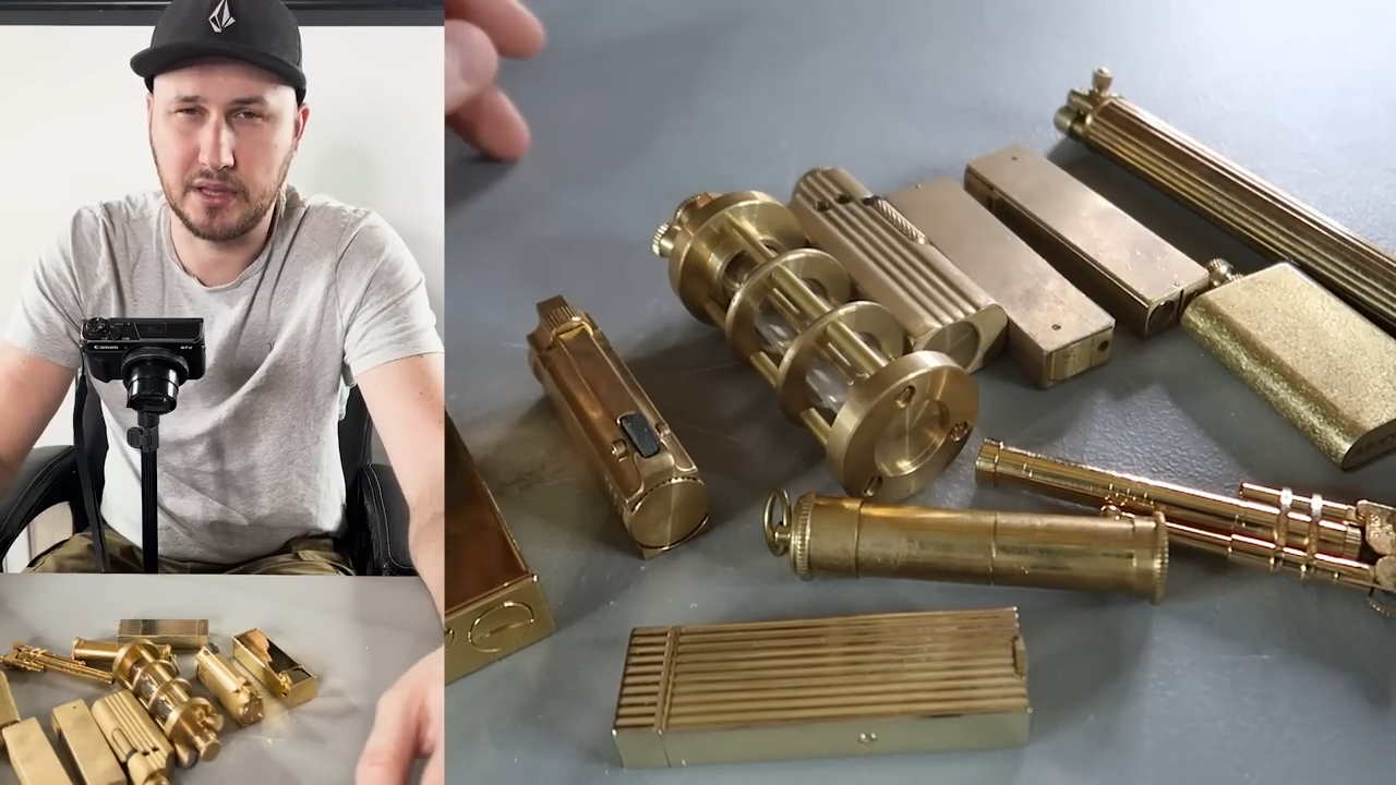 The most unique brass lighters I’ve found yet
