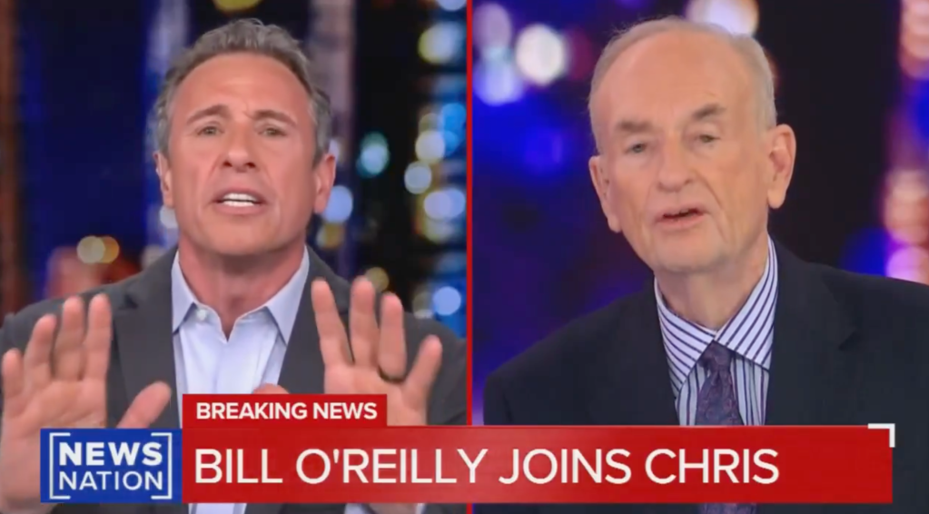 Chris Cuomo, Bill O’Reilly get into shouting match over Iran’s nuclear ...