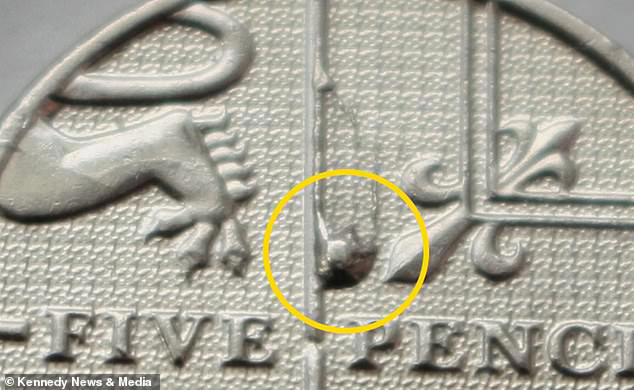 'Rare' 5p coin sells for 100 times its value thanks to unusual ...