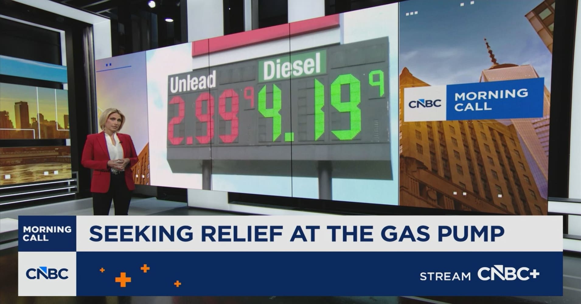 Oil drops but gas prices stay high as relief takes time