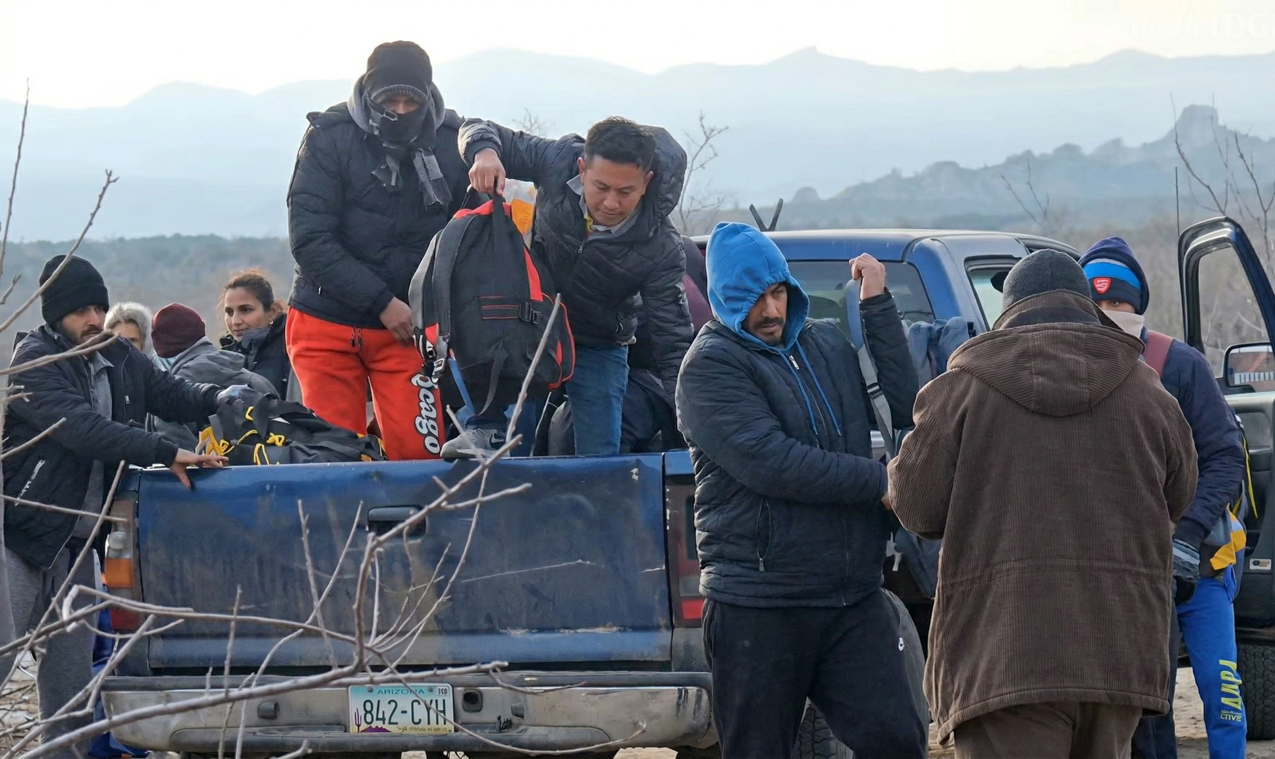 Hidden migrant camp in America exposed - who’s protecting them?