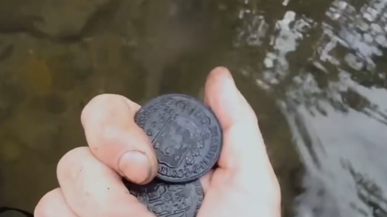 He dug one old coin - then realized he’d hit the motherlode
