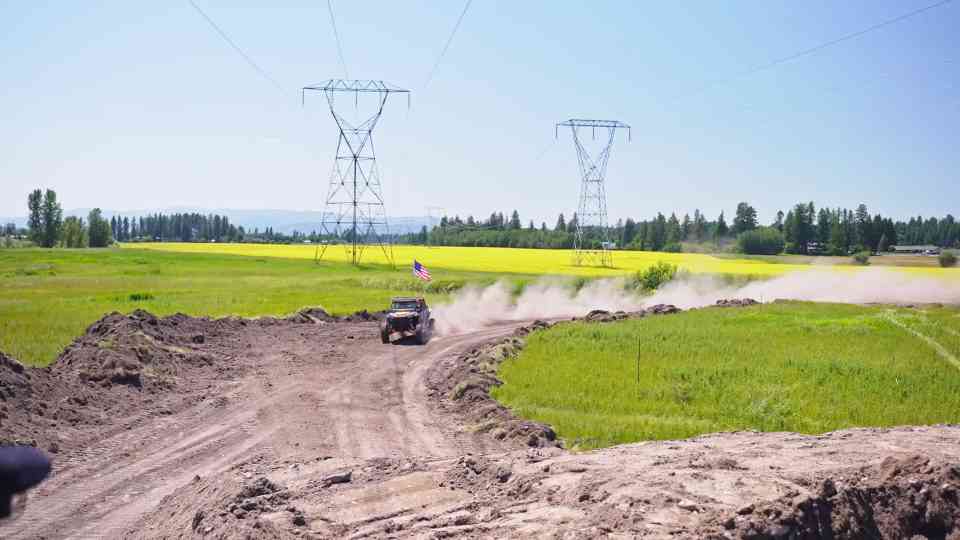 They put a truck under the jump… with people inside