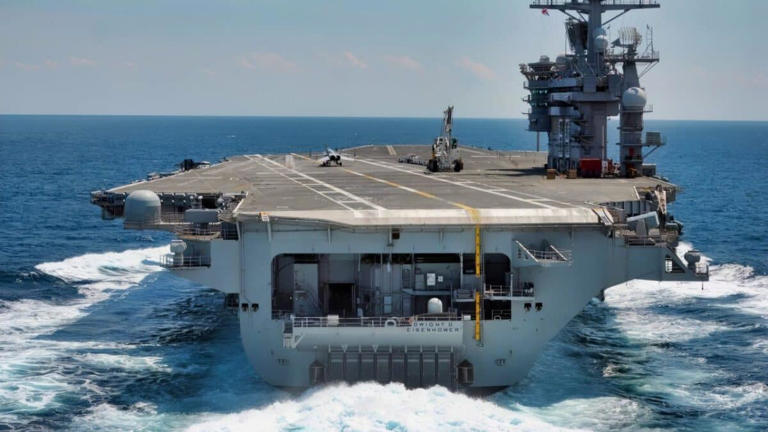 David vs. Goliath: A $5.5 billion US nuclear-powered aircraft carrier ...