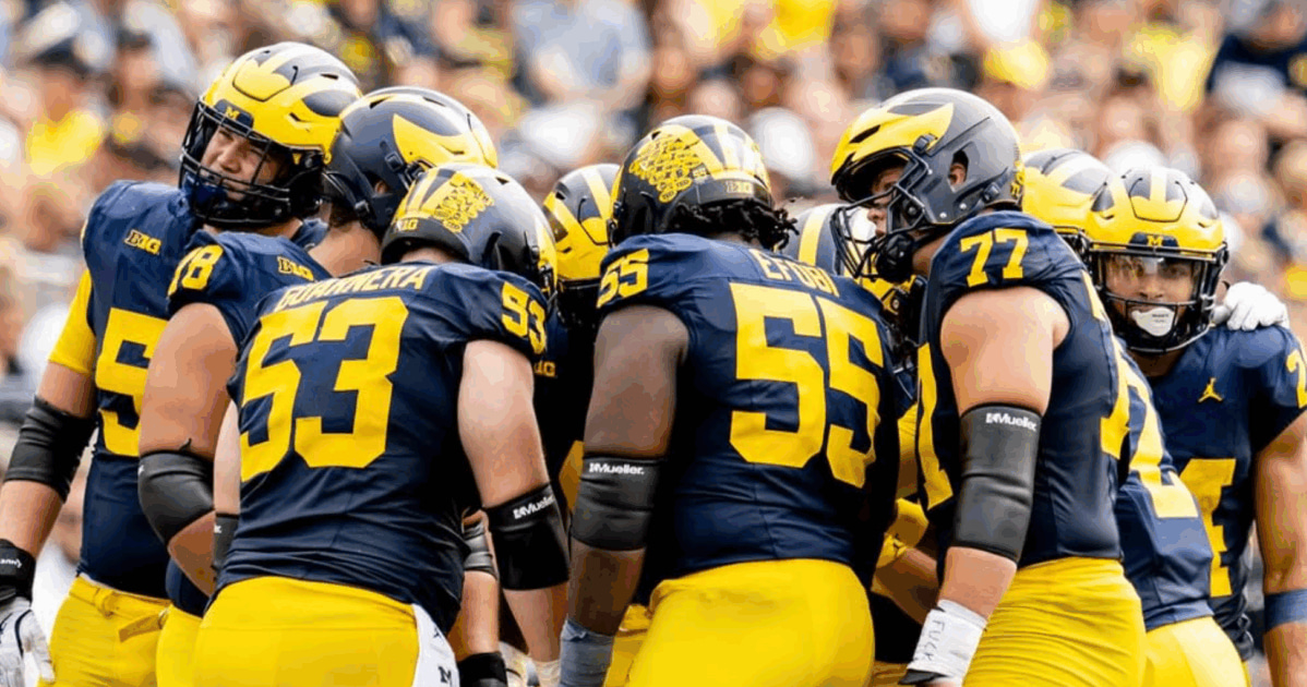 Michigan offensive line coach Jim Harding is 'unbelievable,' unit 'in a ...