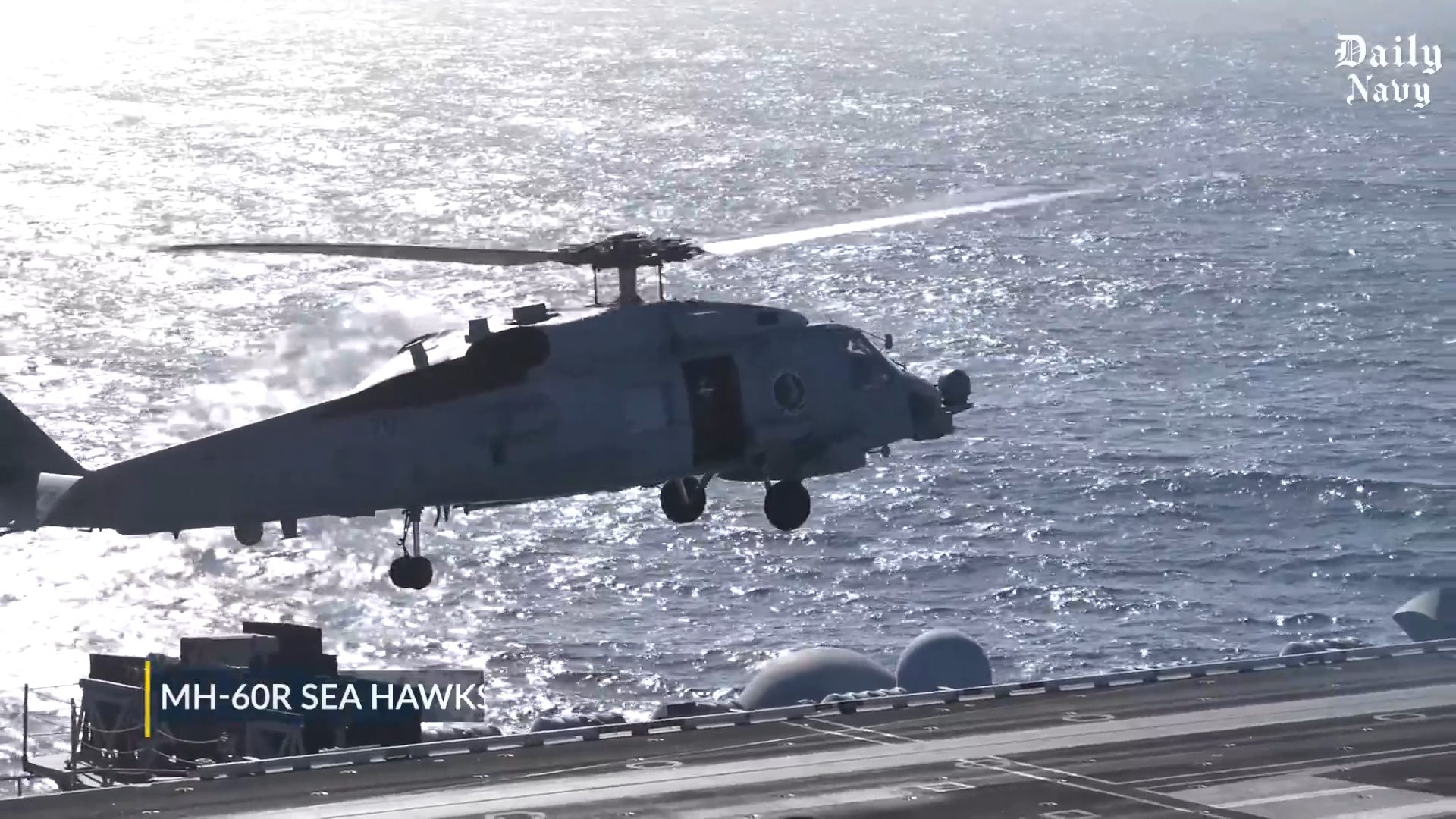 What happens when US sailor falls off Navy aircraft carrier in middle ...