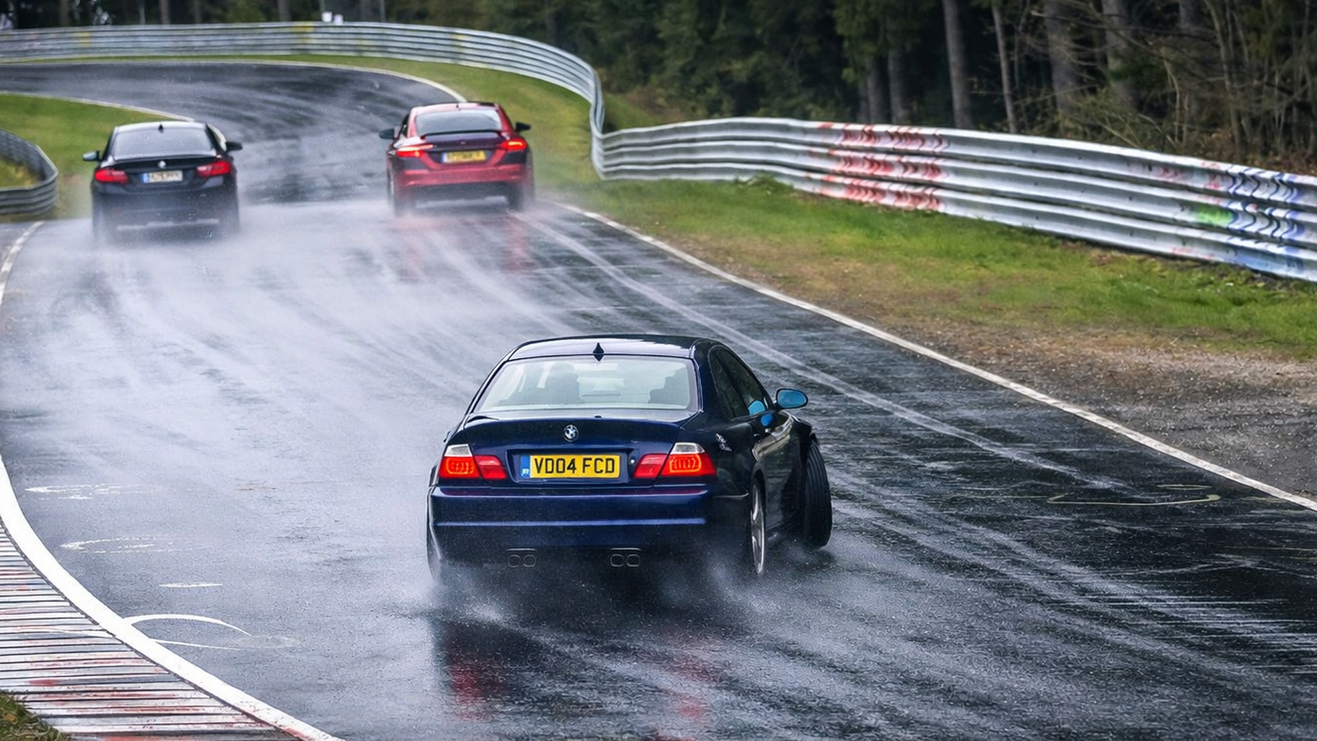 BMW M3 gaat te ver en verliest de controle op de Nürburgring