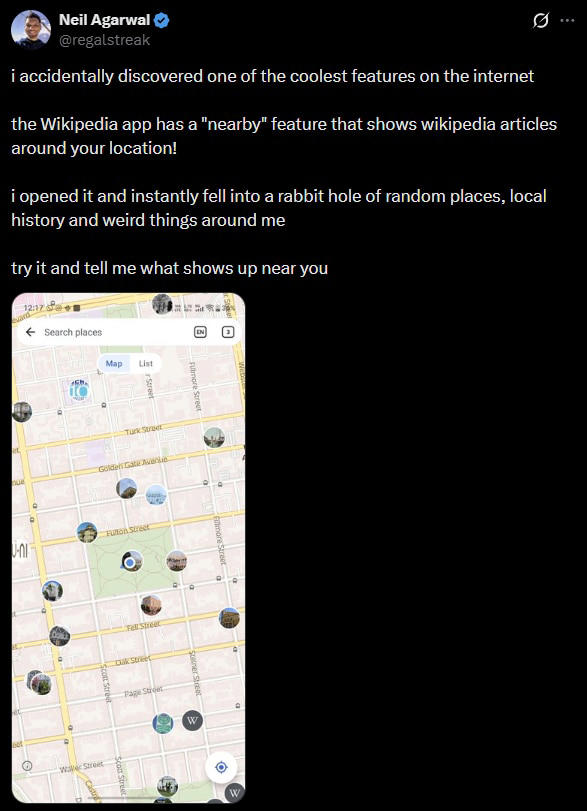 Indian man finds hidden Wikipedia feature that changes how you see places