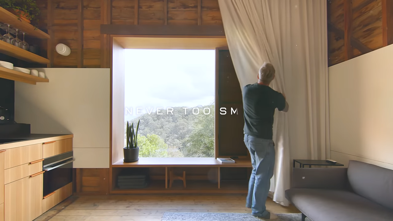 How an architect turned a ruined cottage into a 310sqft luxury cabin