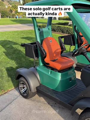 POV: Solo golf carts are actually fire