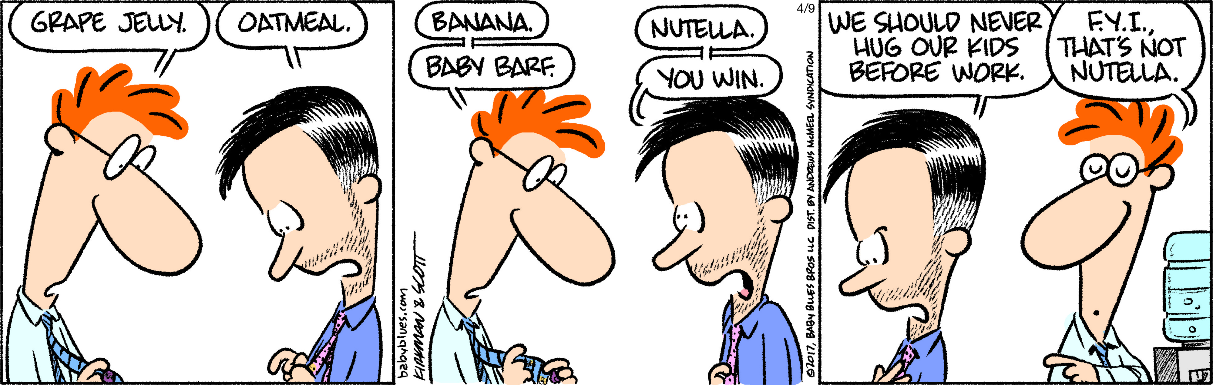 Baby Blues by Rick Kirkman and Jerry Scott