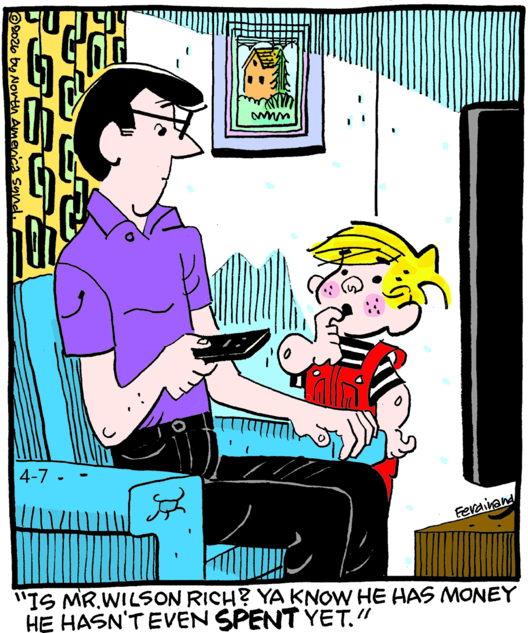 Dennis the Menace by H Ketcham, M Hamilton & R Ferdinand