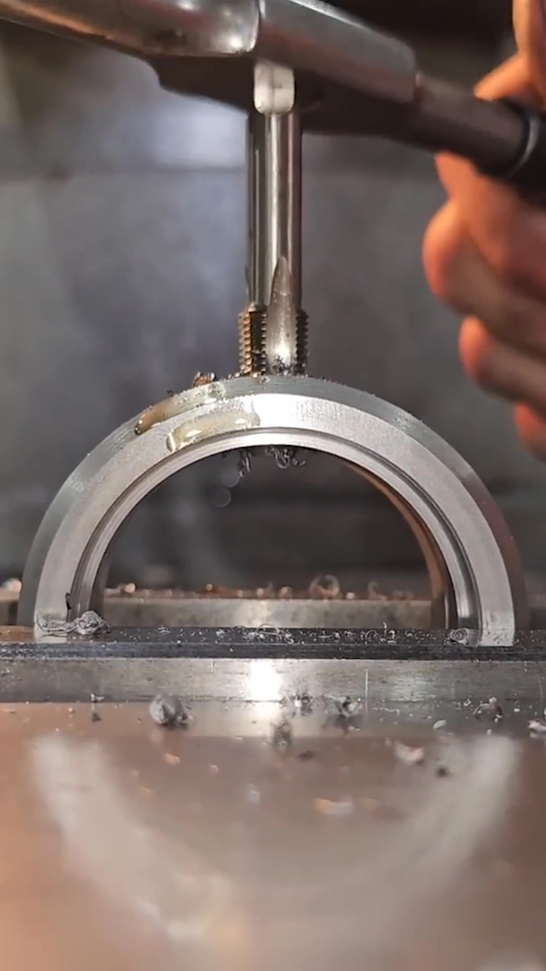 DIY through‑spindle coolant drawbar bolt