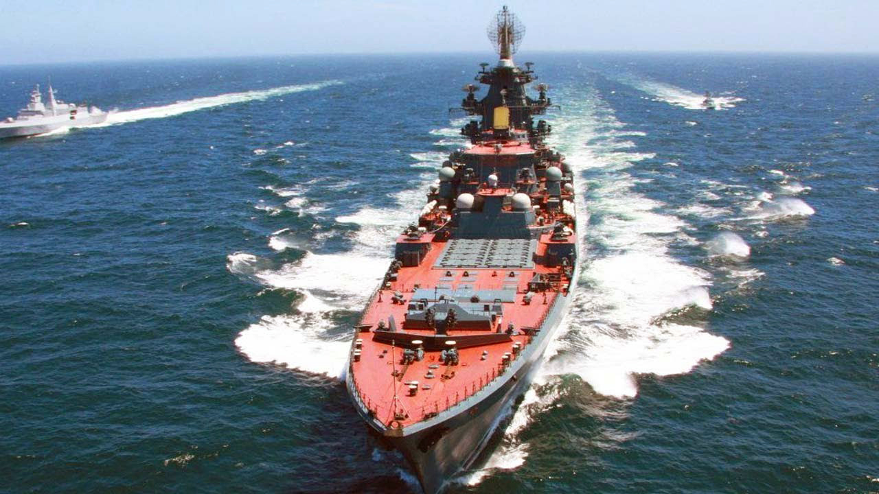 Russia’s nuclear battlecruiser - the 28,000-ton missile giant still at sea