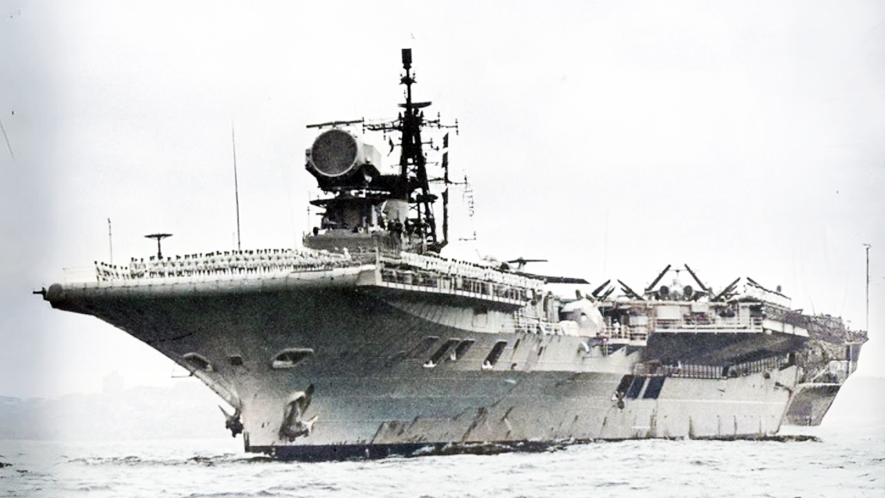 The carrier that almost helped invade Japan before the atomic bomb ...
