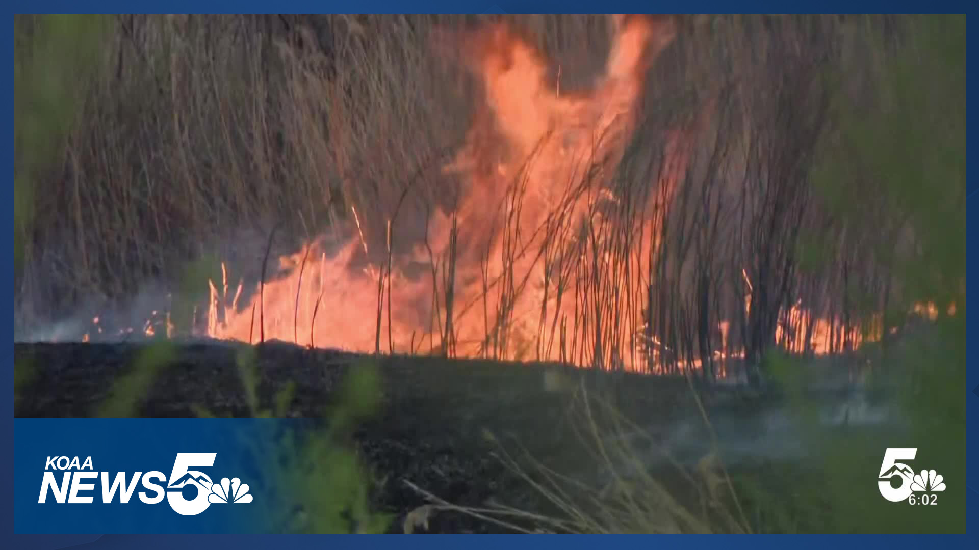 Pueblo Fire Department gets control of fire burning near downtown