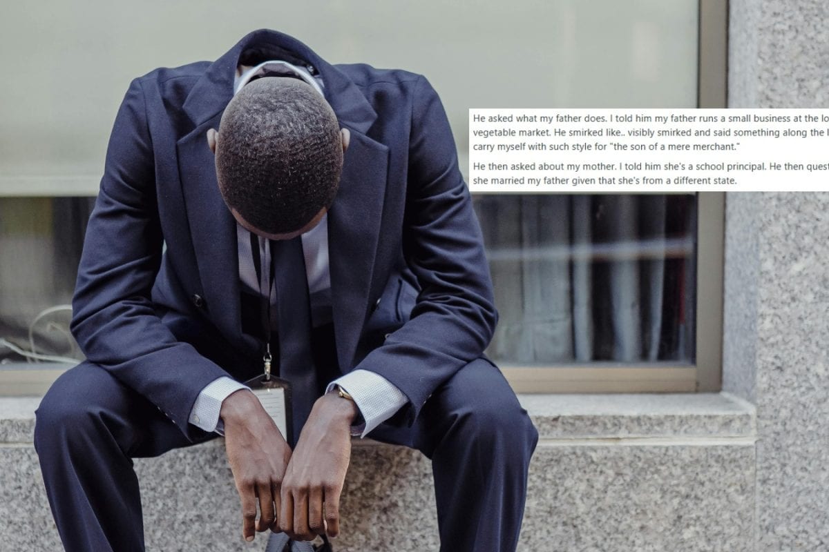 Intern asked to leave office over humble background: 'I was just a poor ...