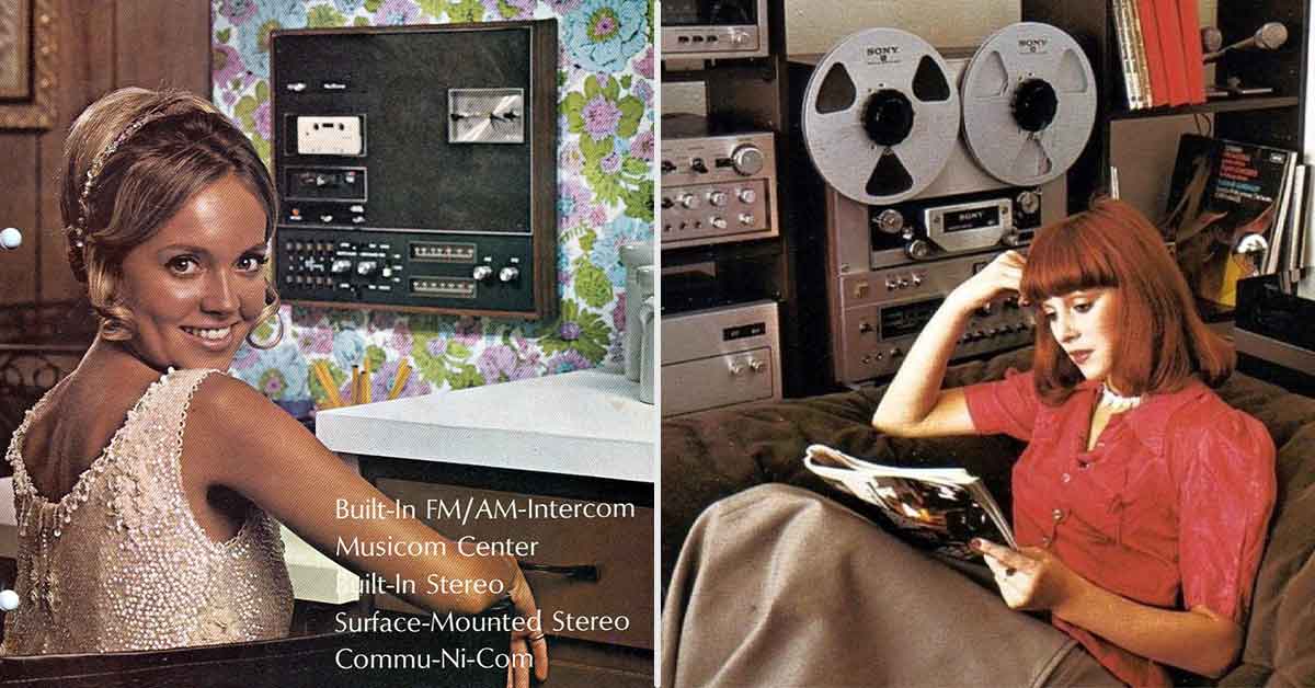 20 photos of what the stereo looked like in the 1970s