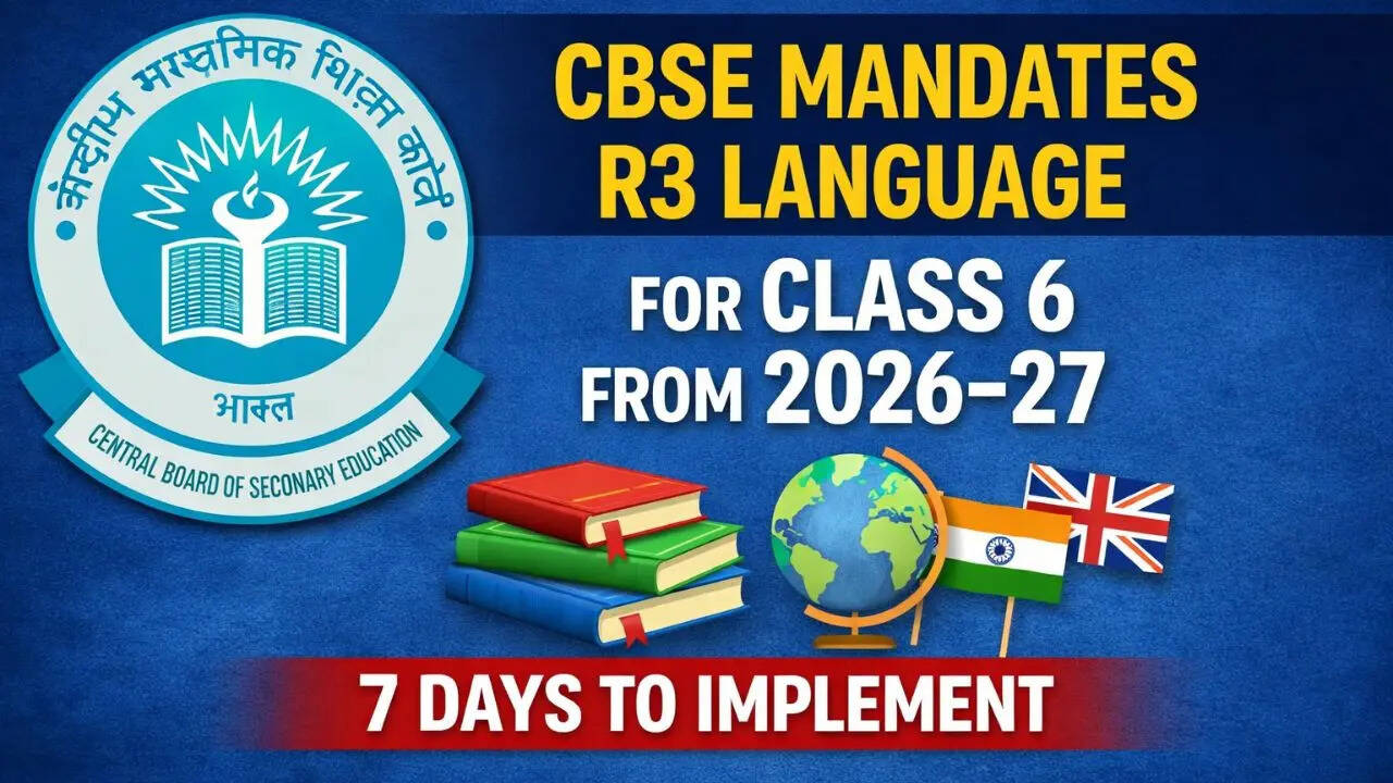 CBSE schools given 7 days to comply with third language policy