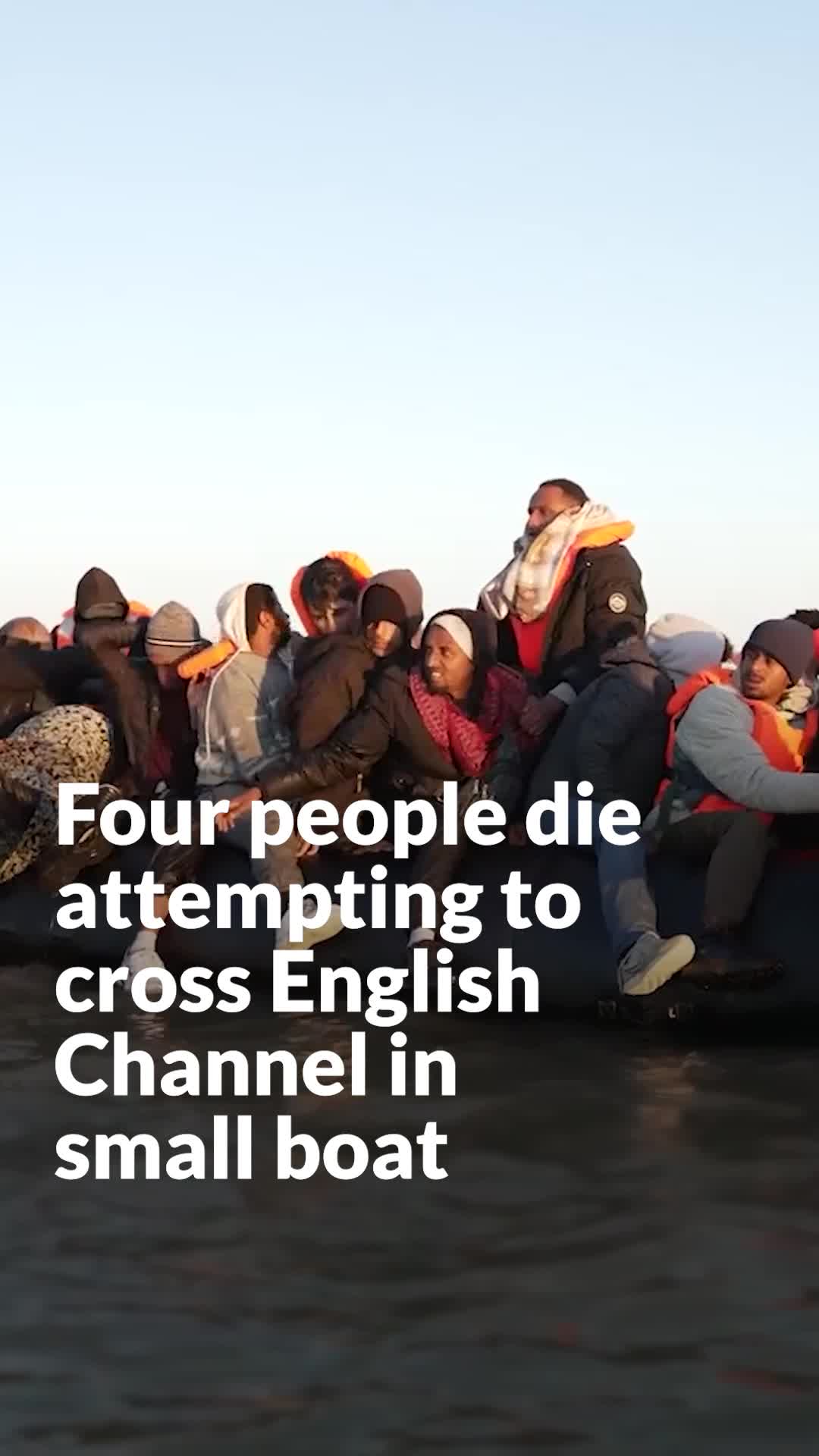 Four people die attempting to cross English Channel in small boat