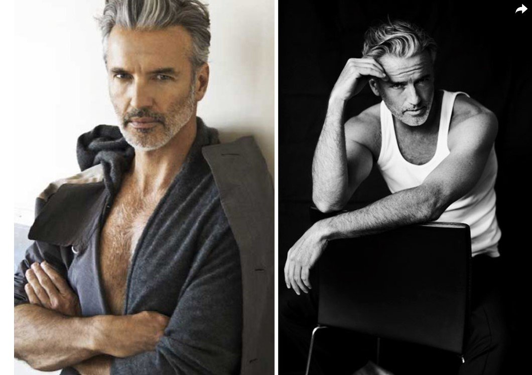 Silver strands, strong strides: How older male models are redefining aging