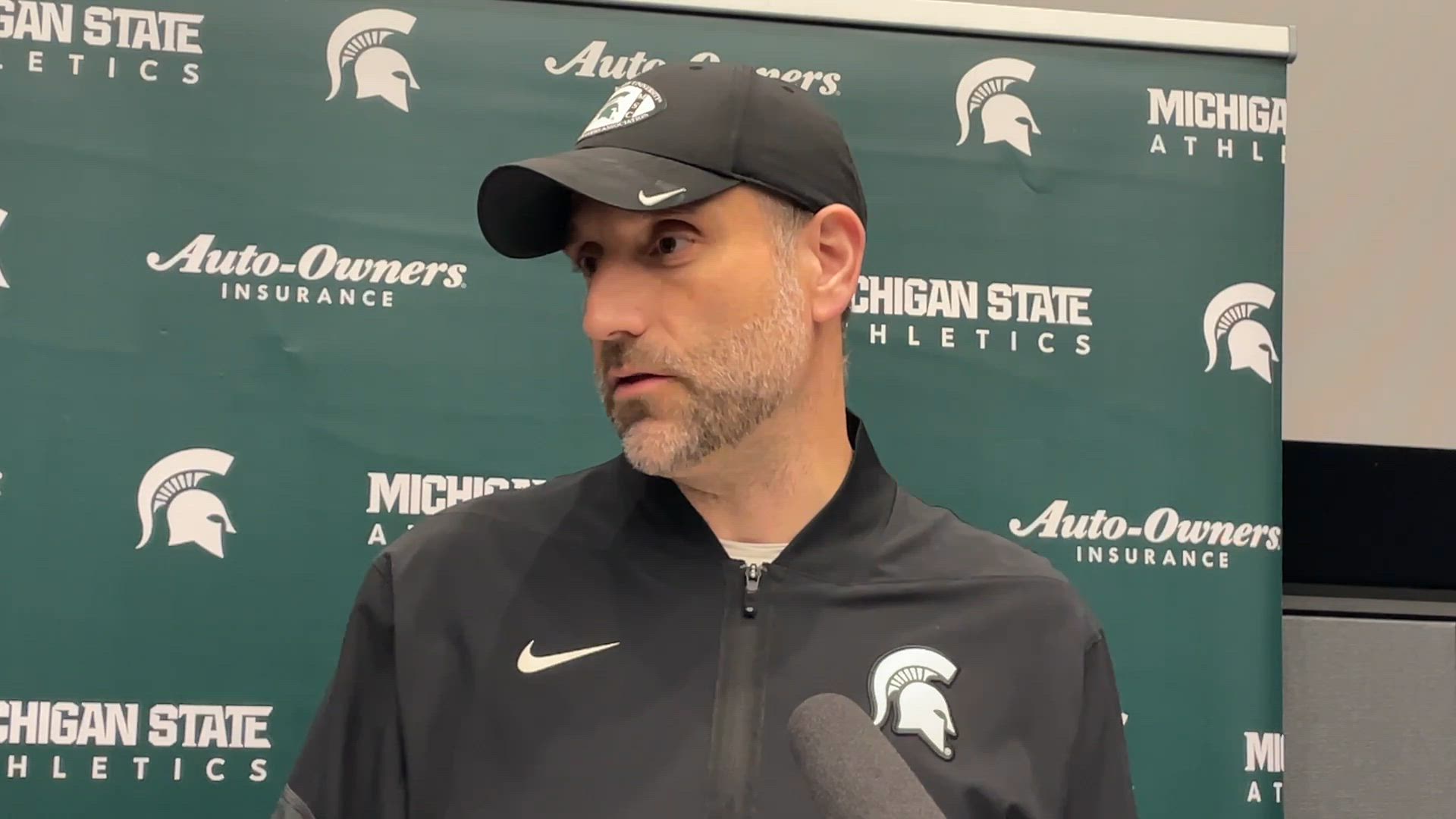 Michigan State DC Joe Rossi on how things are going so far and more