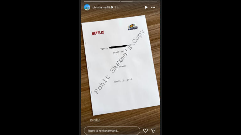 Rohit Sharma to make Netflix 'acting debut', internet calls it 'The ...