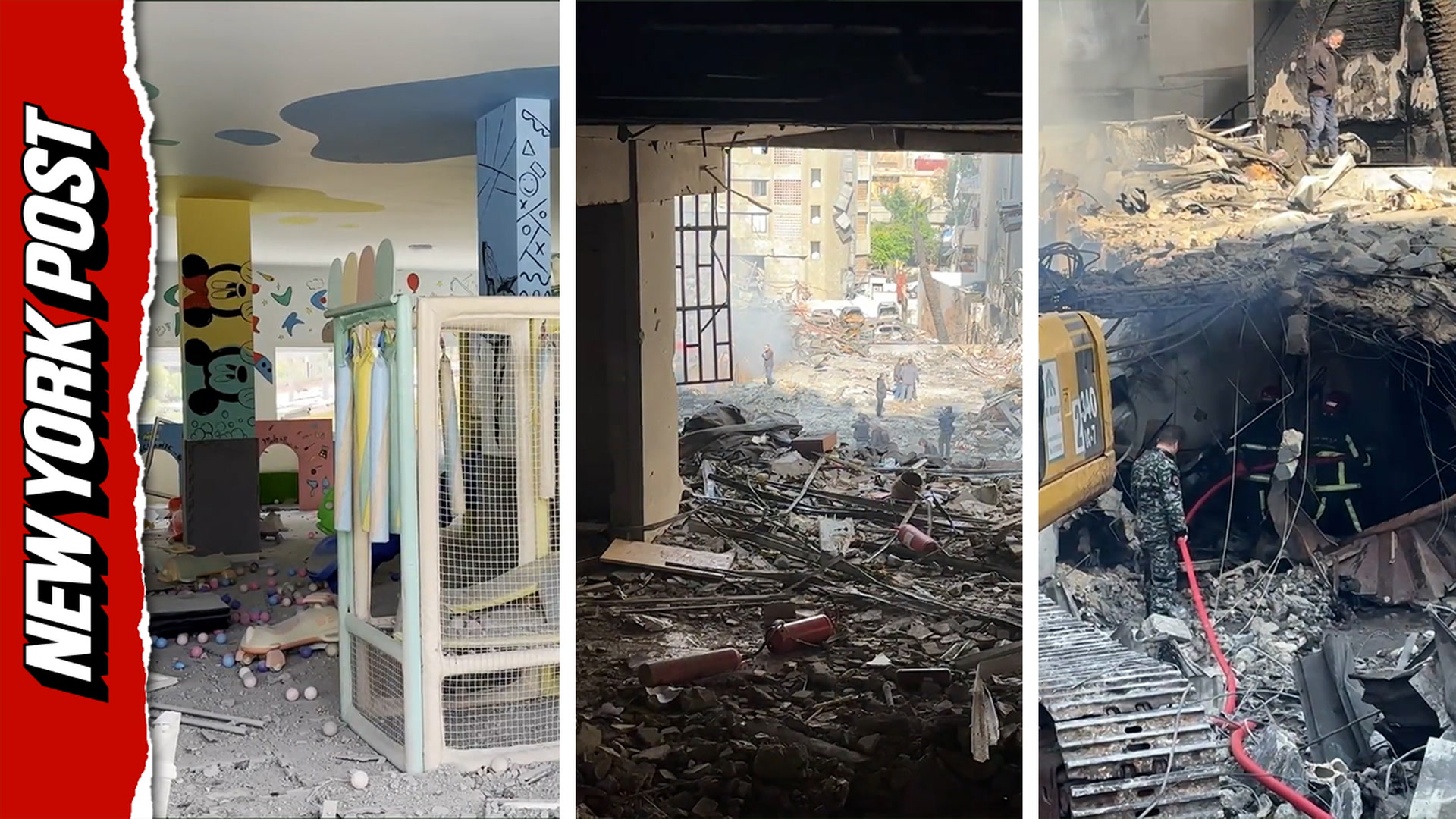 Watch: Aftermath of Israeli strikes, parts of Lebanon left in ruins