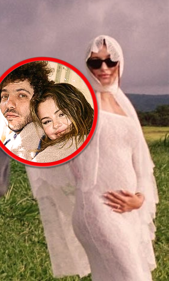 Selena posted this after Hailey’s pregnancy post