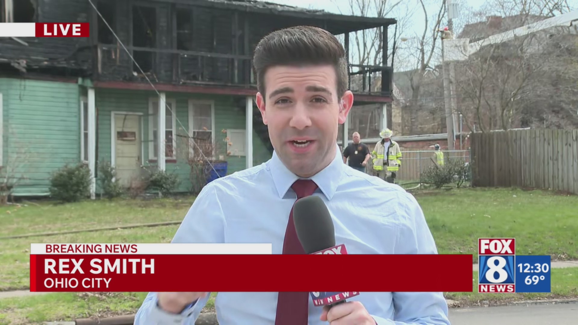 Rex Smith has the latest on Ohio City apartment fire