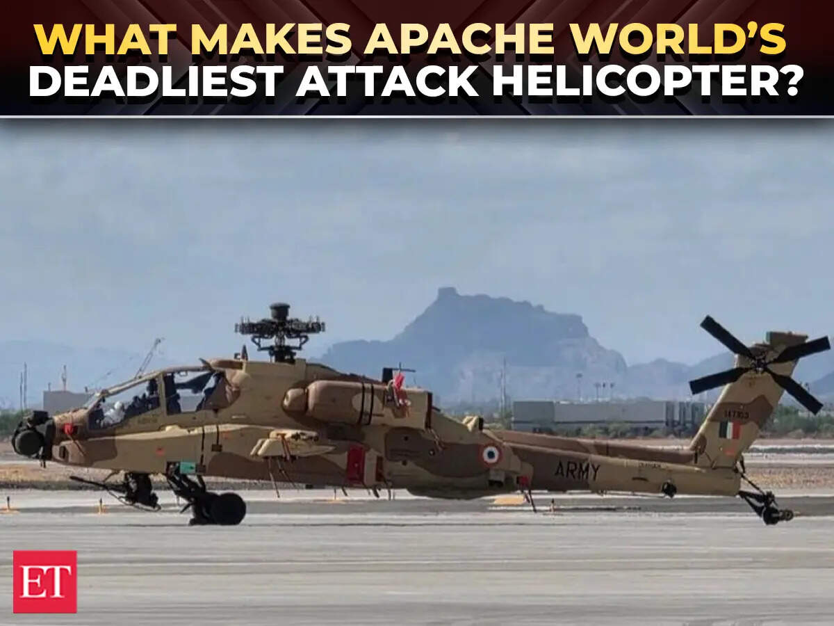 Why Apache is called a flying tank: Army showcases world’s deadliest ...
