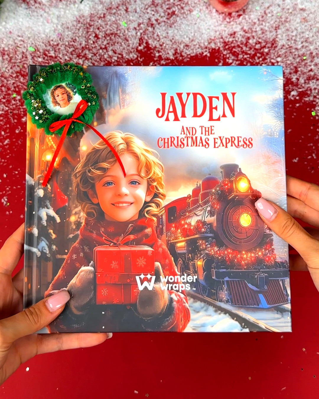 De perfecte krans voor jouw gepersonaliseerde boek 📚