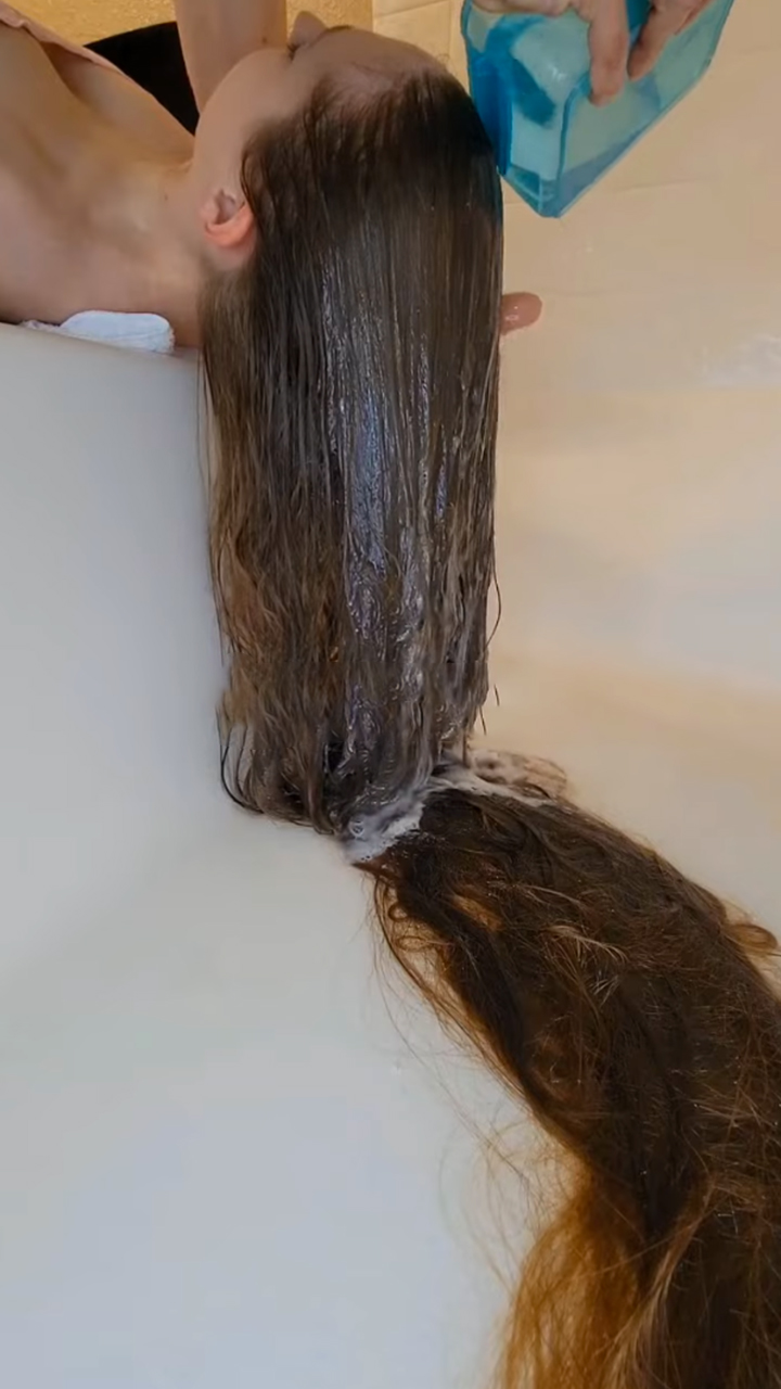 Knee-length hair ASMR that triggers tingling bliss and deep relaxation ...