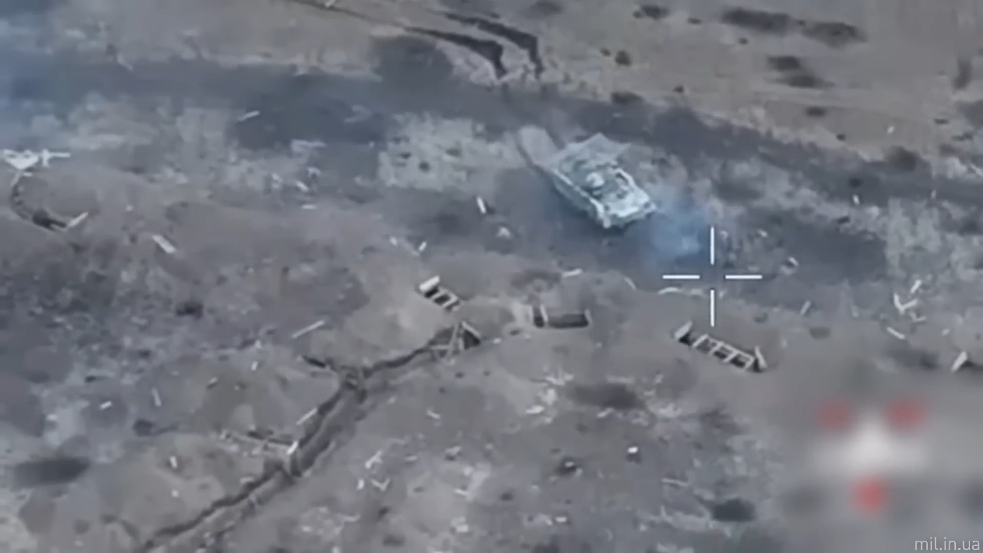 Watch Bradley tank survive direct shell hits - caught on camera