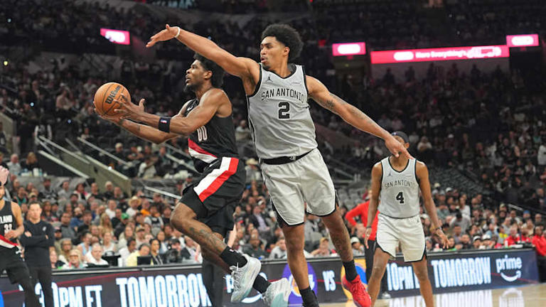 Bench struggles doom Blazers in loss to shorthanded Spurs