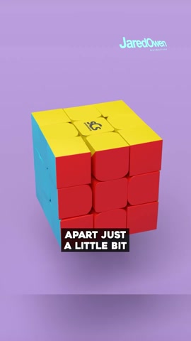 I compared a Rubik's cube to a speed cube 🧩