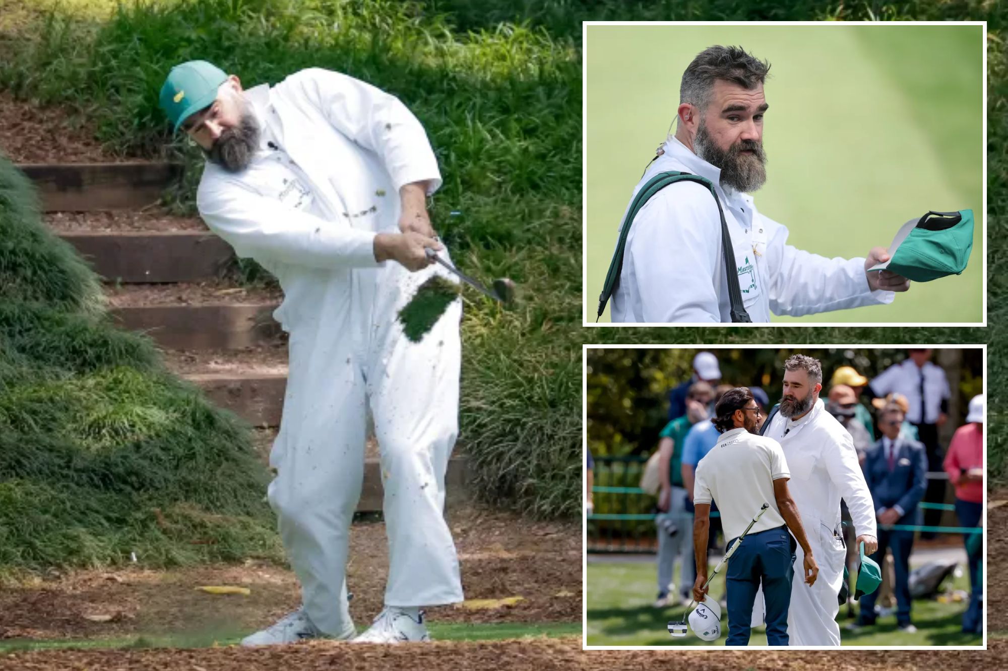 Golf fans rip Masters for including Jason Kelce: 'Does not belong at ...
