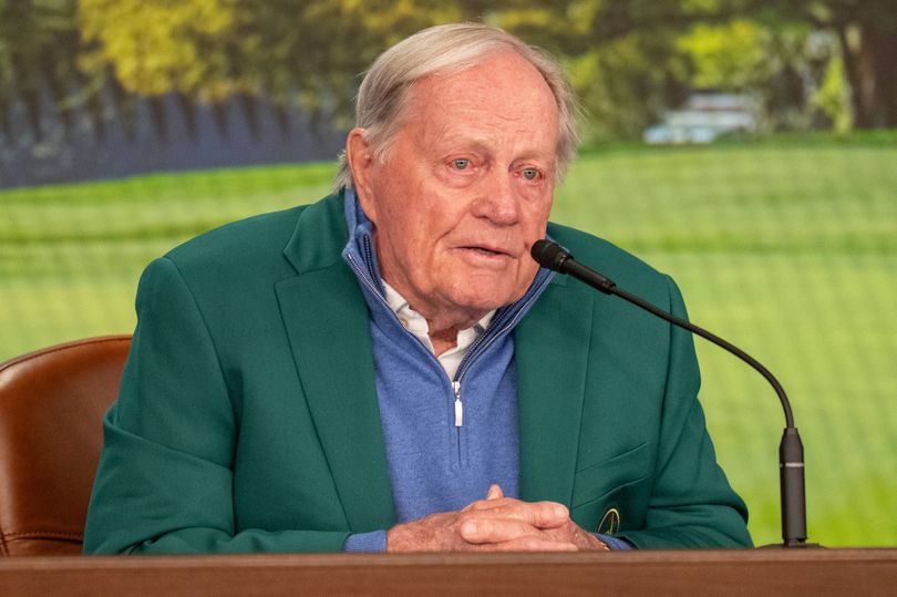 Jack Nicklaus leaves Masters winner walking with limp after Champions ...