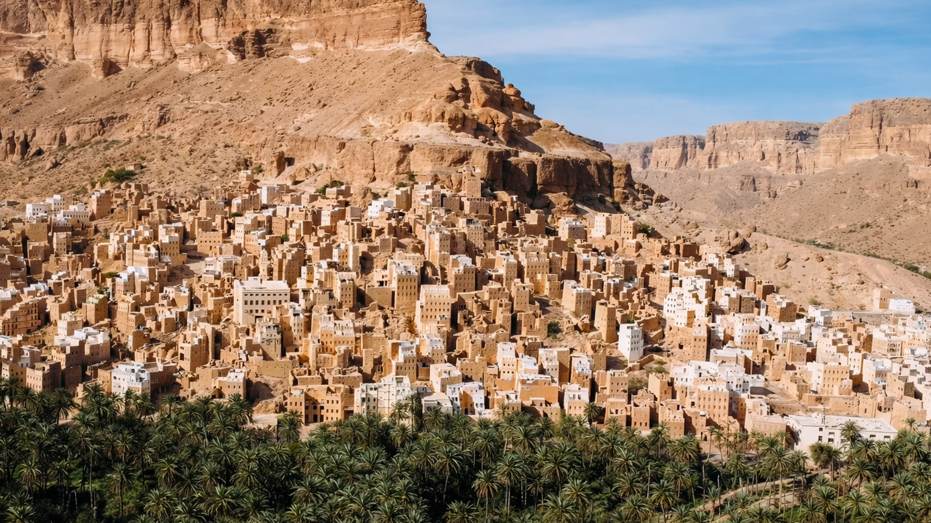 Where an entire city blends into the desert