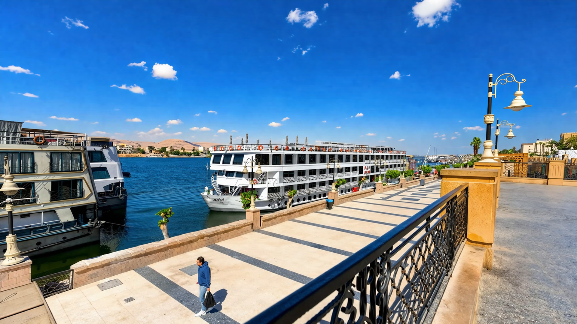 What makes Luxor so special by the river?